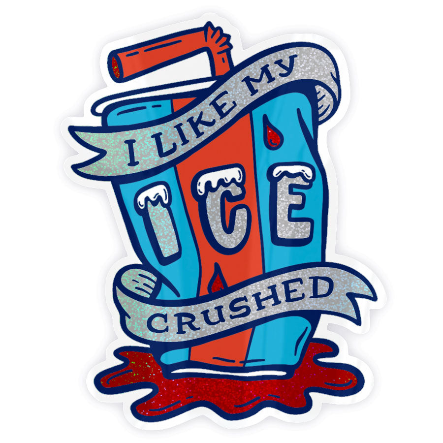 Crushed Ice Sticker – Shelli Can